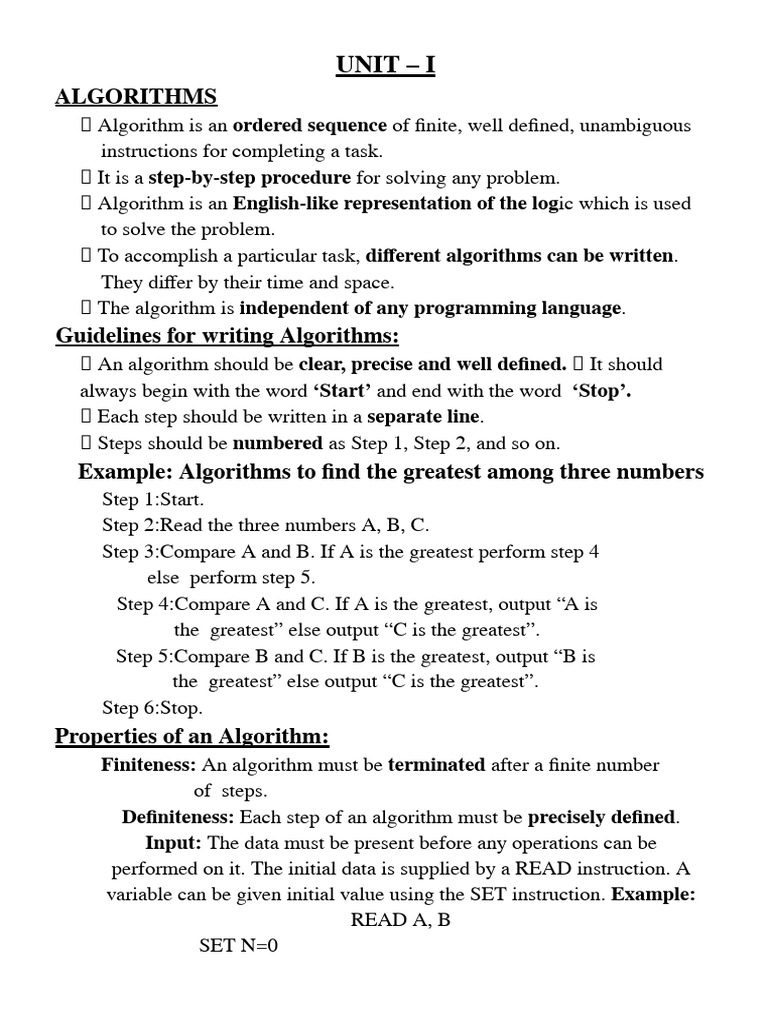 Algorithms | PDF | Control Flow | Algorithms Algorithms | PDF | Control Flow | Algorithms