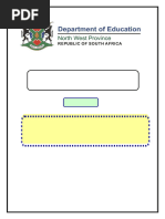 LFSC G12 Topic Test Memo (Evolution) | PDF