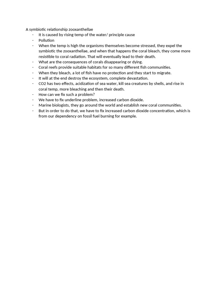 A Symbiotic Relationship Biology 4.4 | PDF