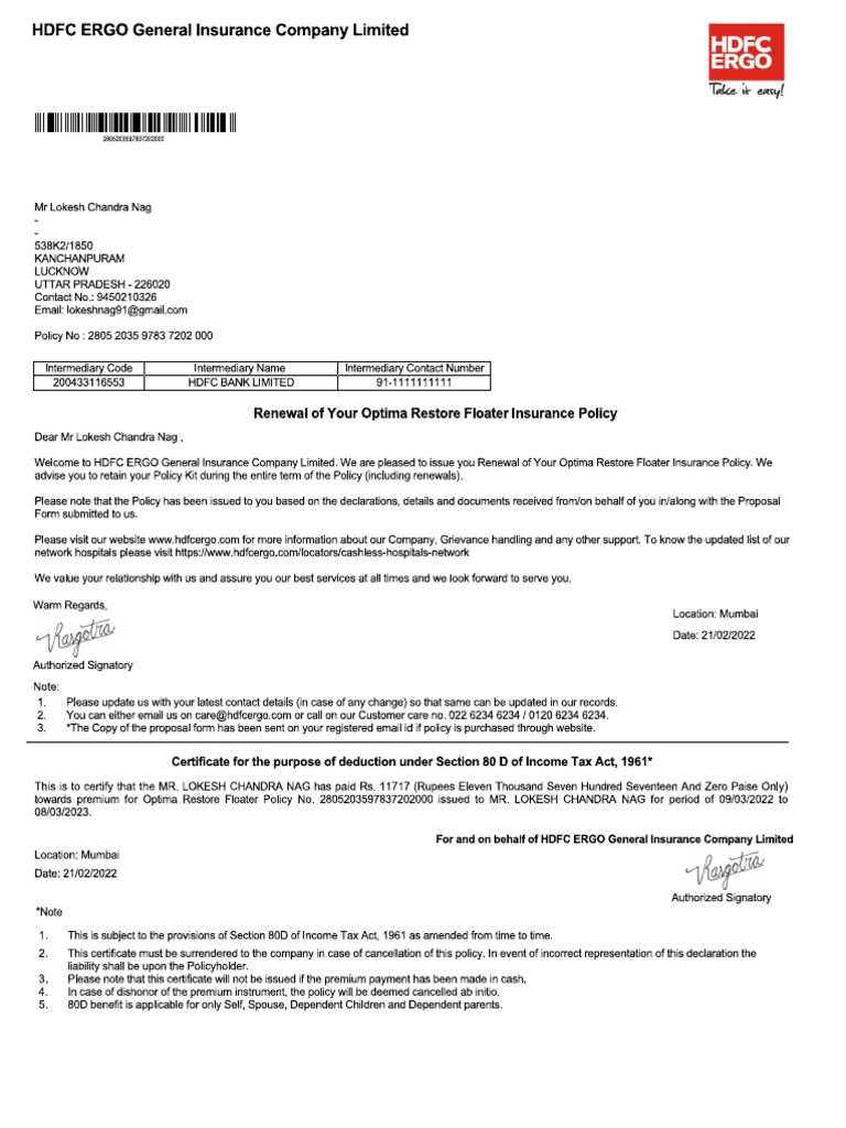 Health Insurance | PDF