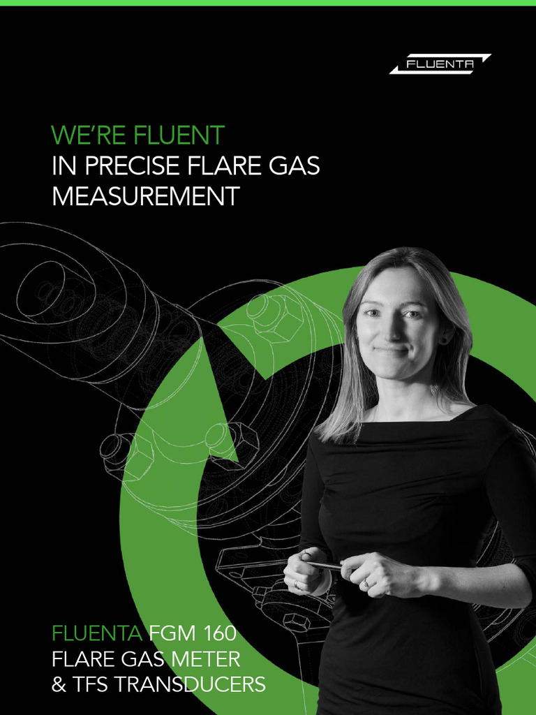 Fluenta FGM 160: Precise Flare Gas Meter | PDF | Gases | Metrology