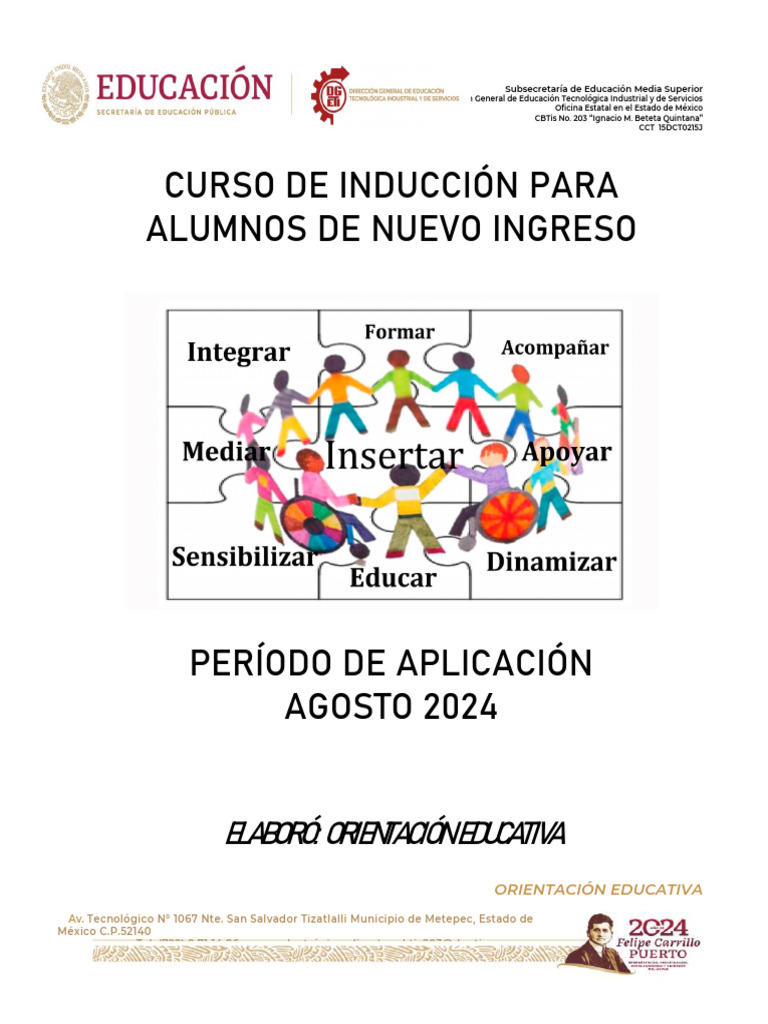 Curso Induccion | PDF | México | Evaluación