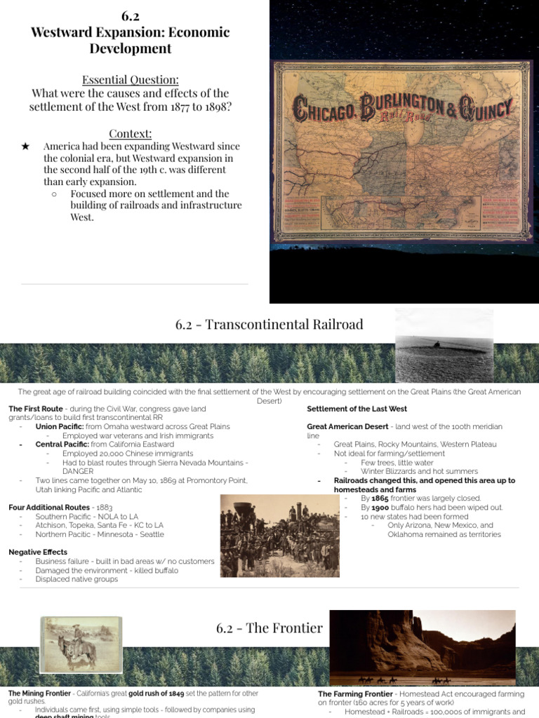 Westward Expansion: Causes and Effects | PDF | Strike Action | Sioux