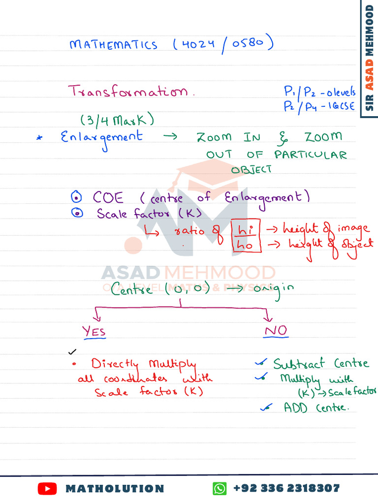 Transformation lec 4 | PDF