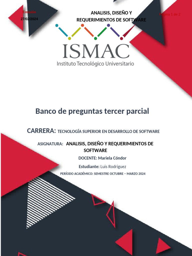 formato caratula 1 | PDF