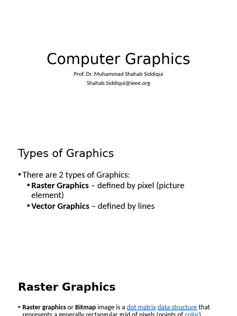 Understanding Raster and Vector Graphics | PDF | Computer Graphics | Graphics