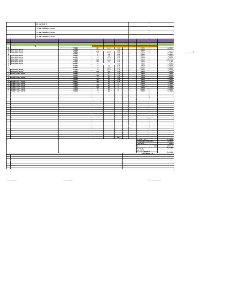 Mr. Ramesh Ji South Patel Nagar | PDF