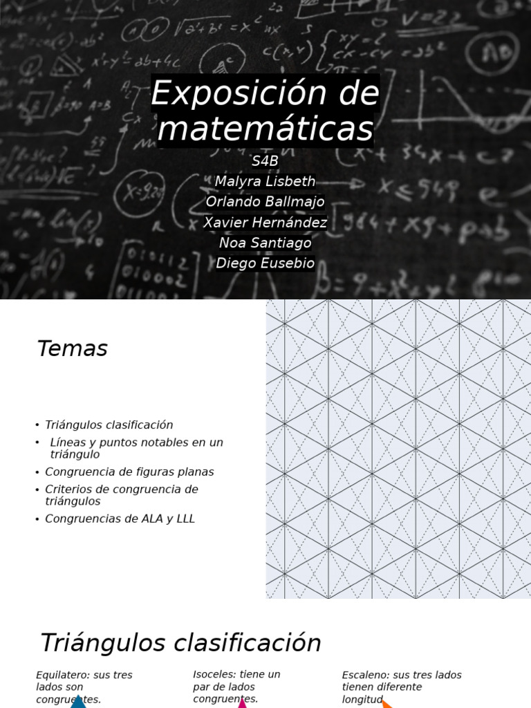 Math Expo 3 | PDF | Triángulo | Geometría euclidiana