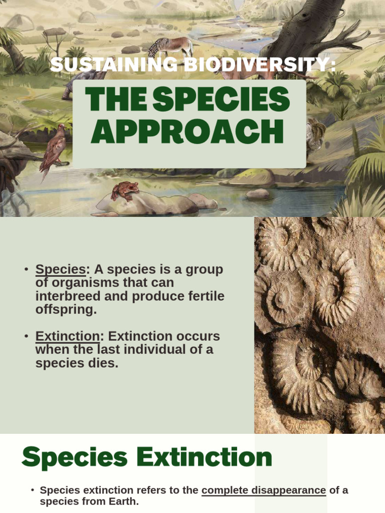 SPECIES-EXTINCTION-PPT | PDF