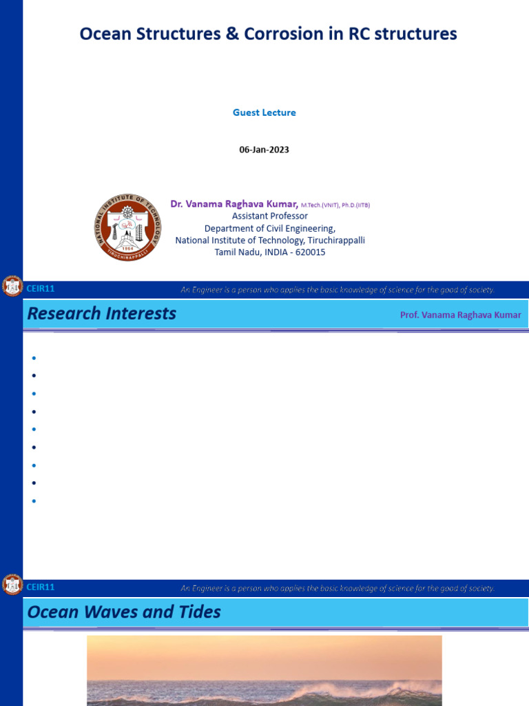 Ocean Structures and Corrosion Guest Lecture_Introduction to Civil ...