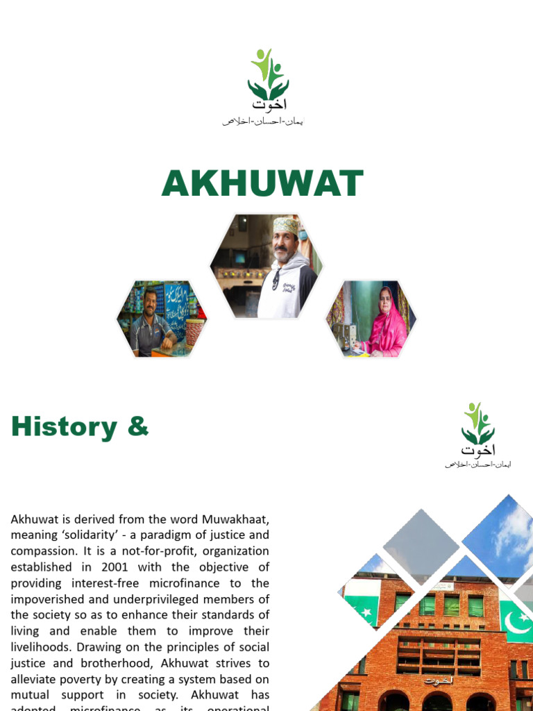 Detailed Akhuwat Presentation for Ahmad - Copy | PDF | Economies