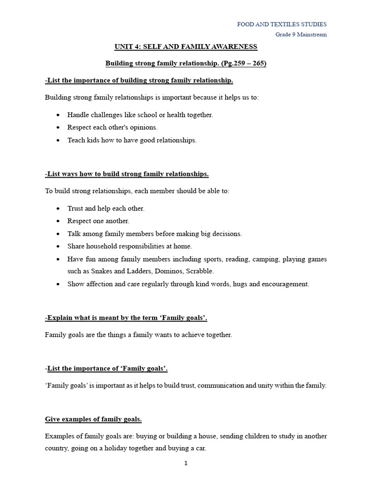 G9 - Week 10 - Lesson Notes - 13.03.2024 | PDF | Social Psychology ...