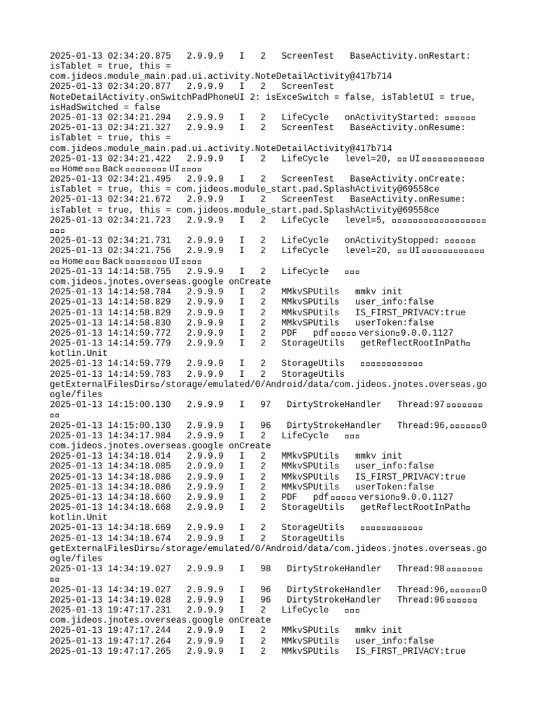 2025-01-13_log | PDF | Computer Programming | Programming Paradigms