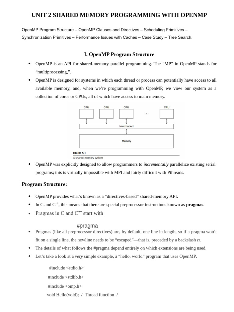 DS1822-Parallel Computing - Unit2 | PDF | Queue (Abstract Data Type) | Software Engineering