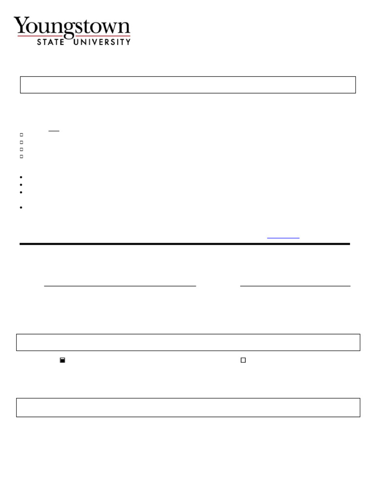 Transfer Out Form YSU | PDF | Computing