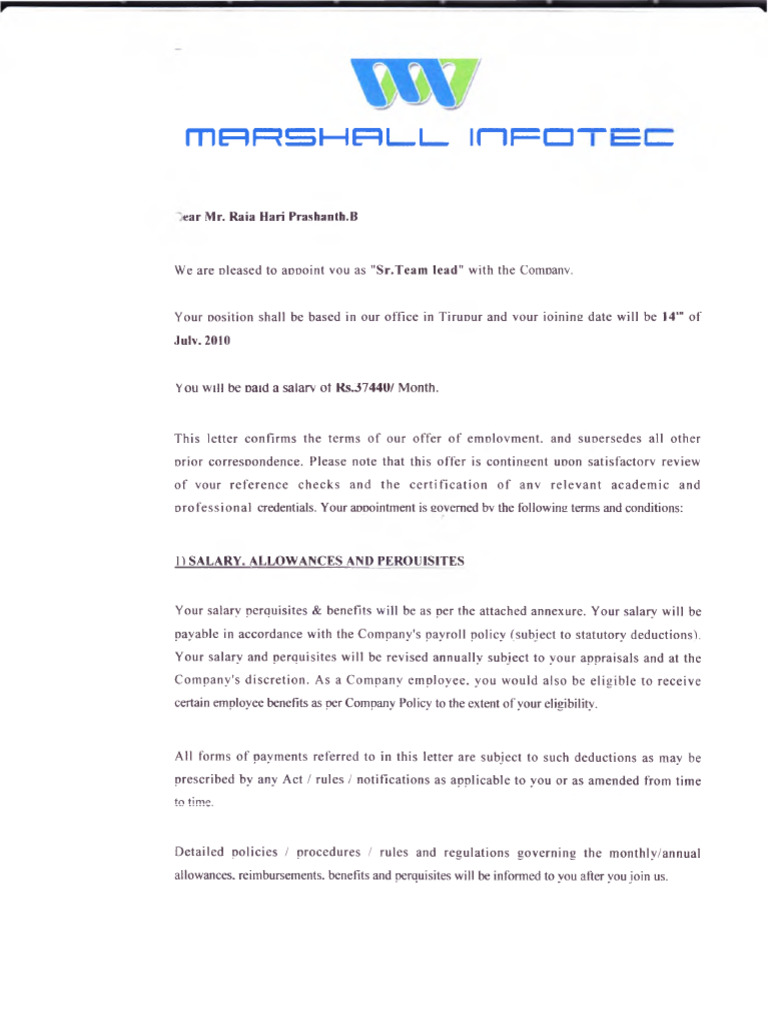 Marshall 1 | PDF
