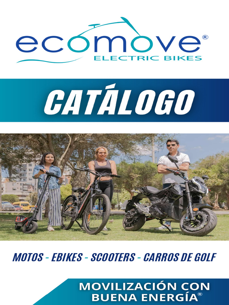 Ecomove XZ6: Scooter Eléctrico Rápido | PDF