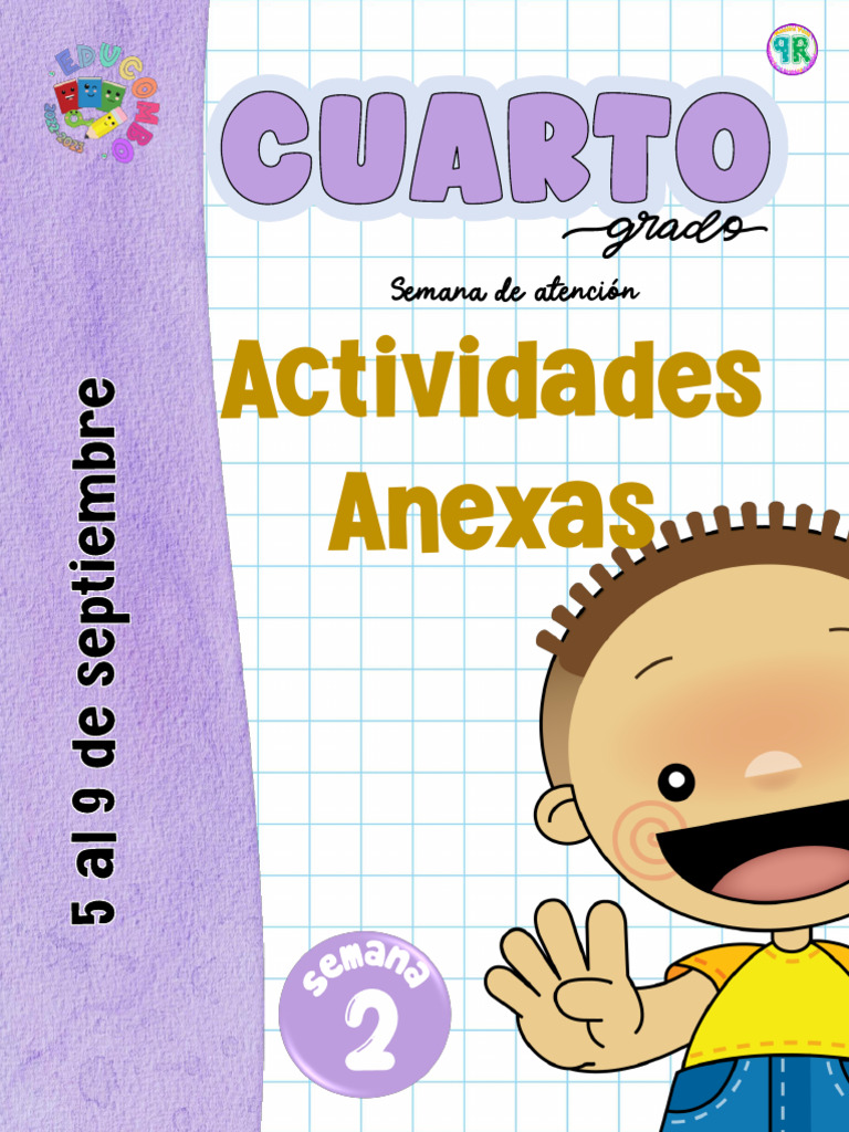 4to Grado Semana 2 Anexos | PDF