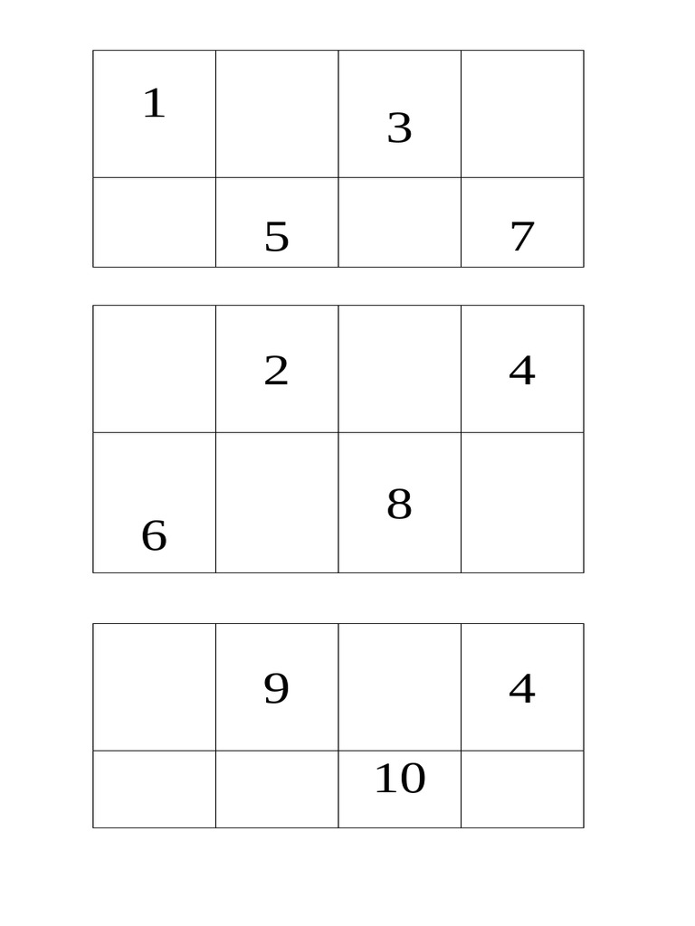 Bingo 1 Al 10 | PDF