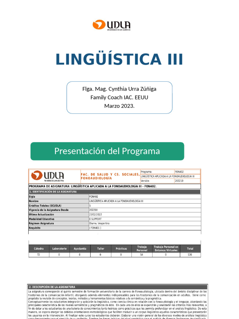 Clase 1 2 3 Udla | PDF | Semiótica | Palabra