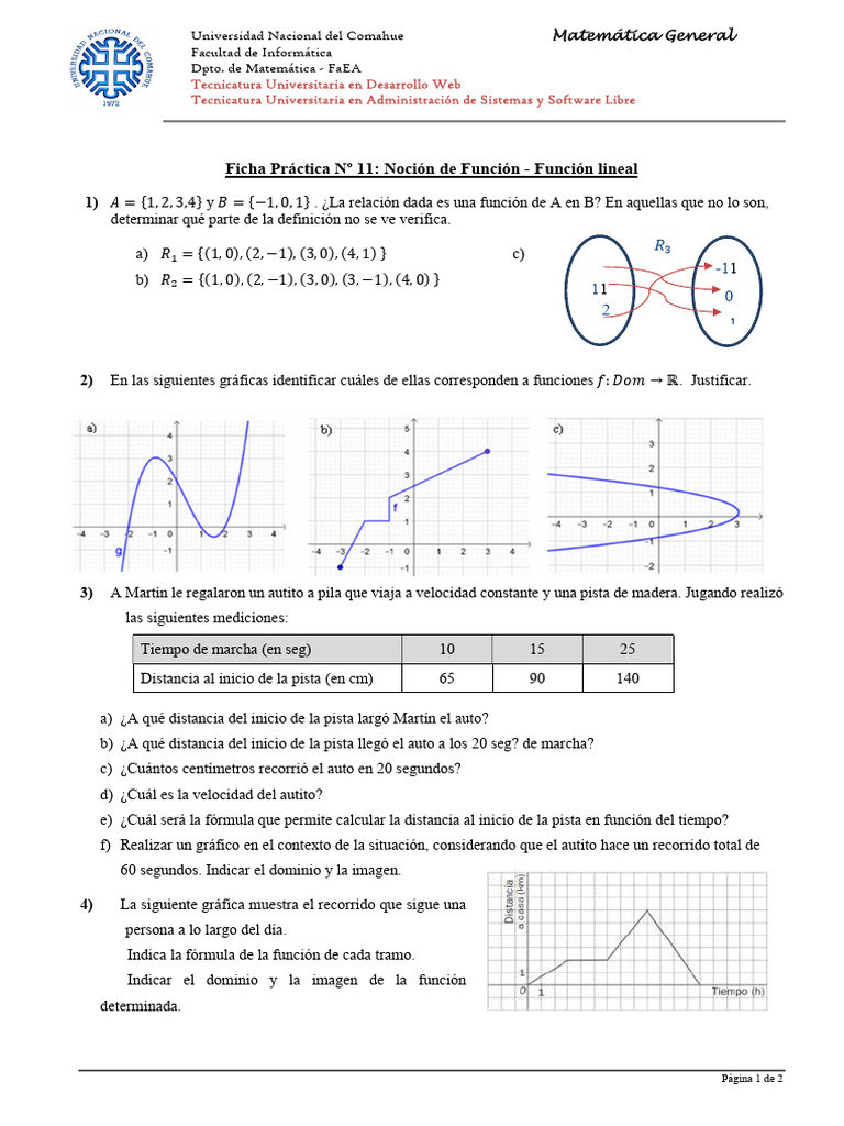Ficha Práctica N°11-2C - 2023 | PDF | Pendiente | Matemáticas