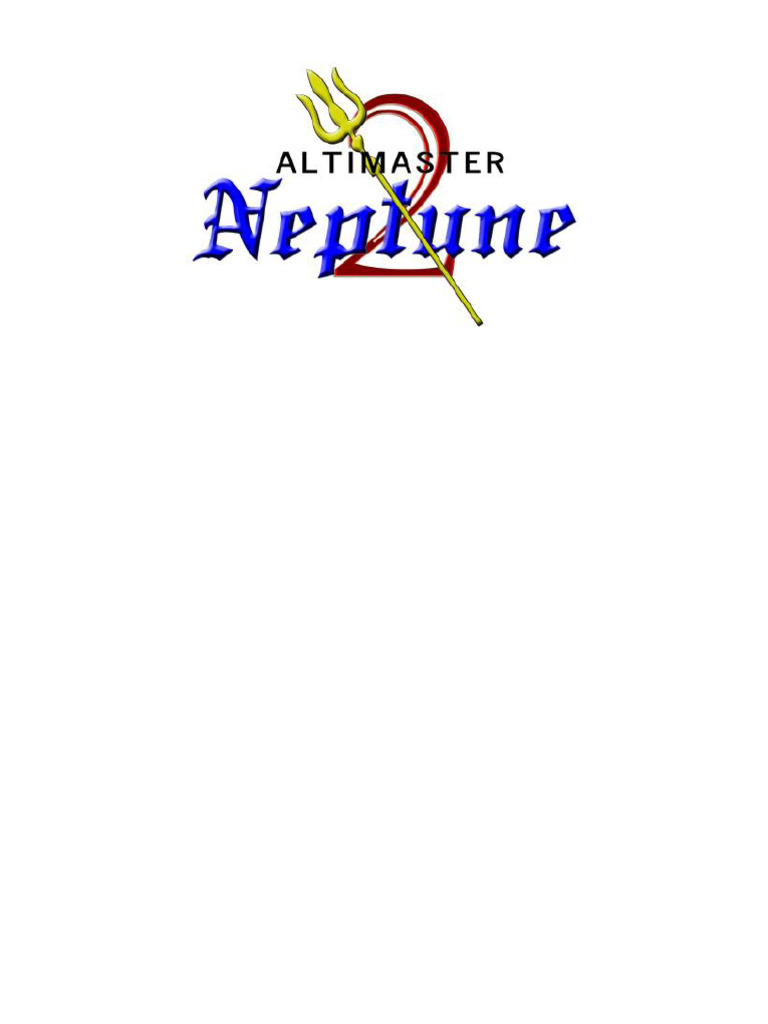 D-90086 User Manual, Neptune 2 | PDF | Menu (Computing) | Backlight