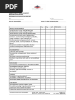 Chemical Storage Inspection Checklist | PDF