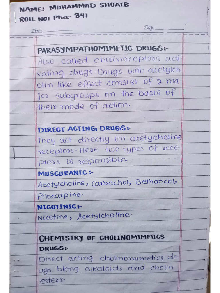 Classification of Drugs | PDF
