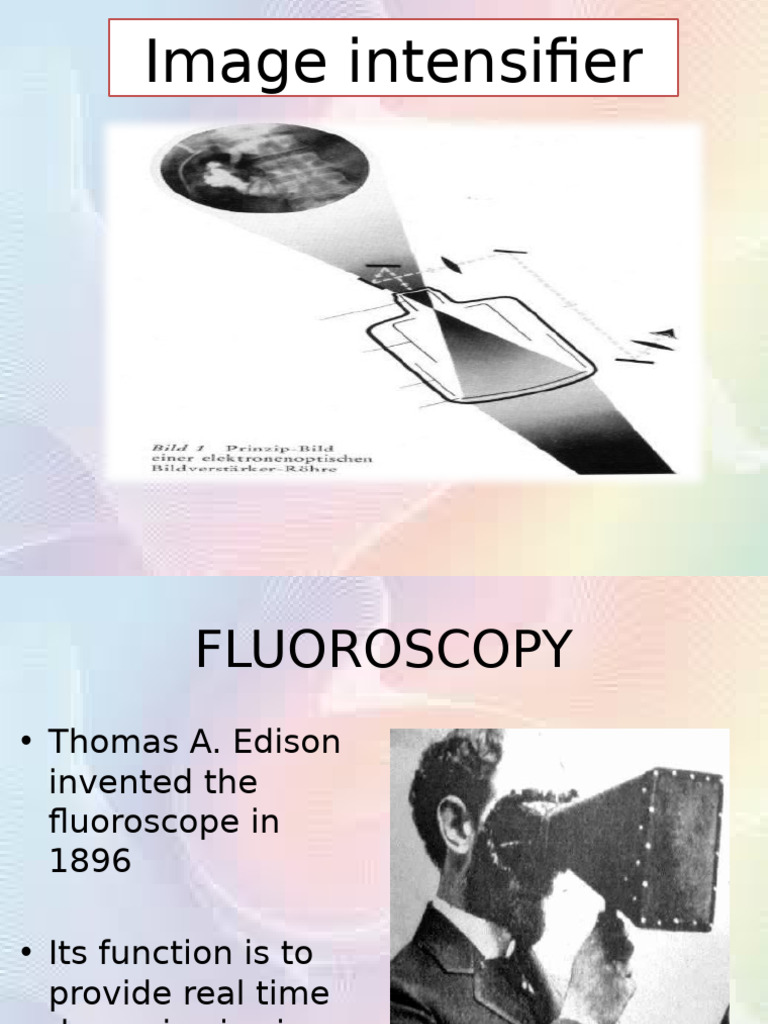 Image Intensifier | PDF | Applied And Interdisciplinary Physics | Light