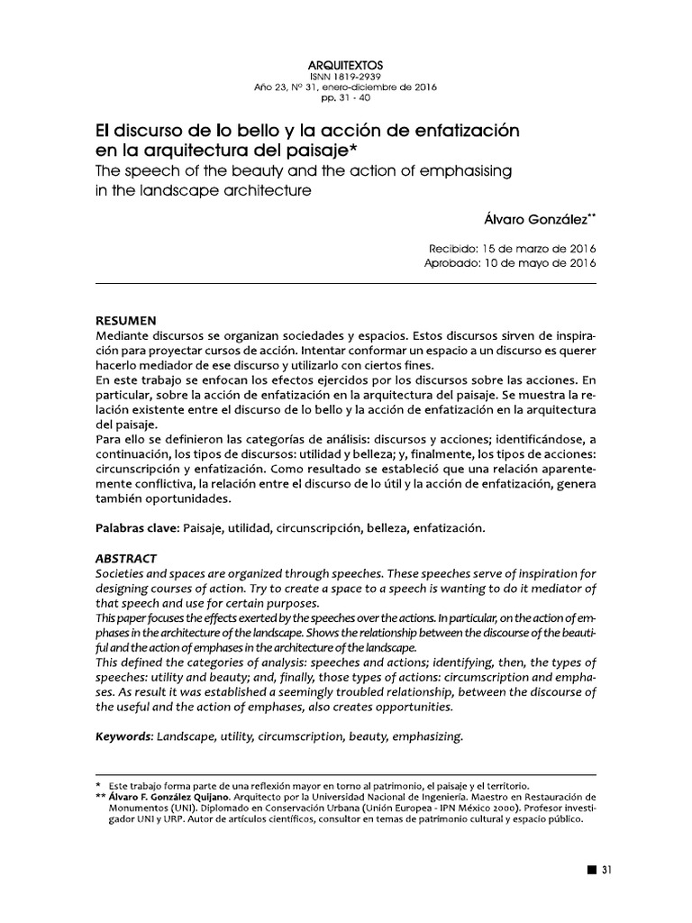 El Discurso de La Bello ... A. Gonzales Quijano | PDF