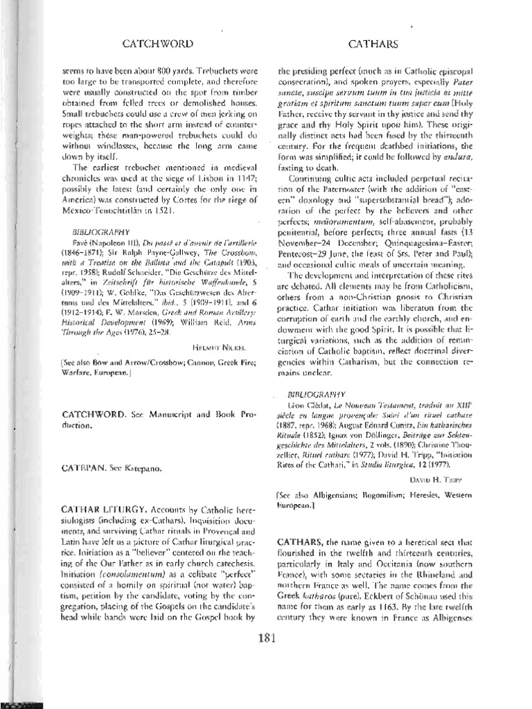 Cathars | PDF