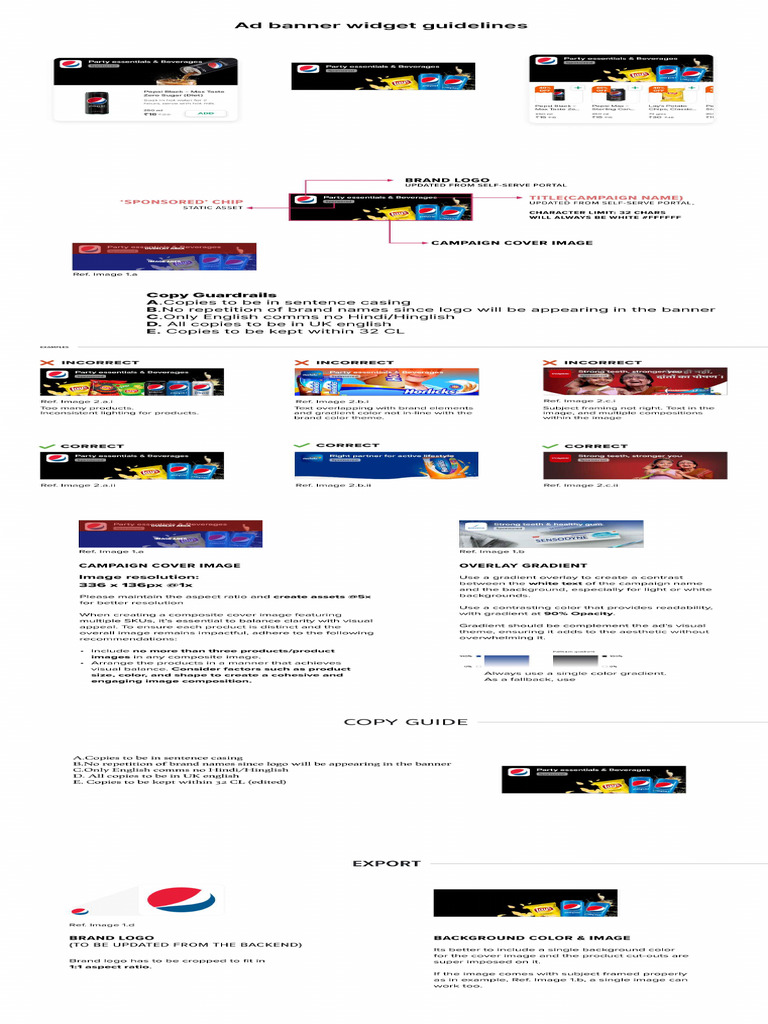 Ad Banner Widget Guidelines - 11zon - Search | PDF