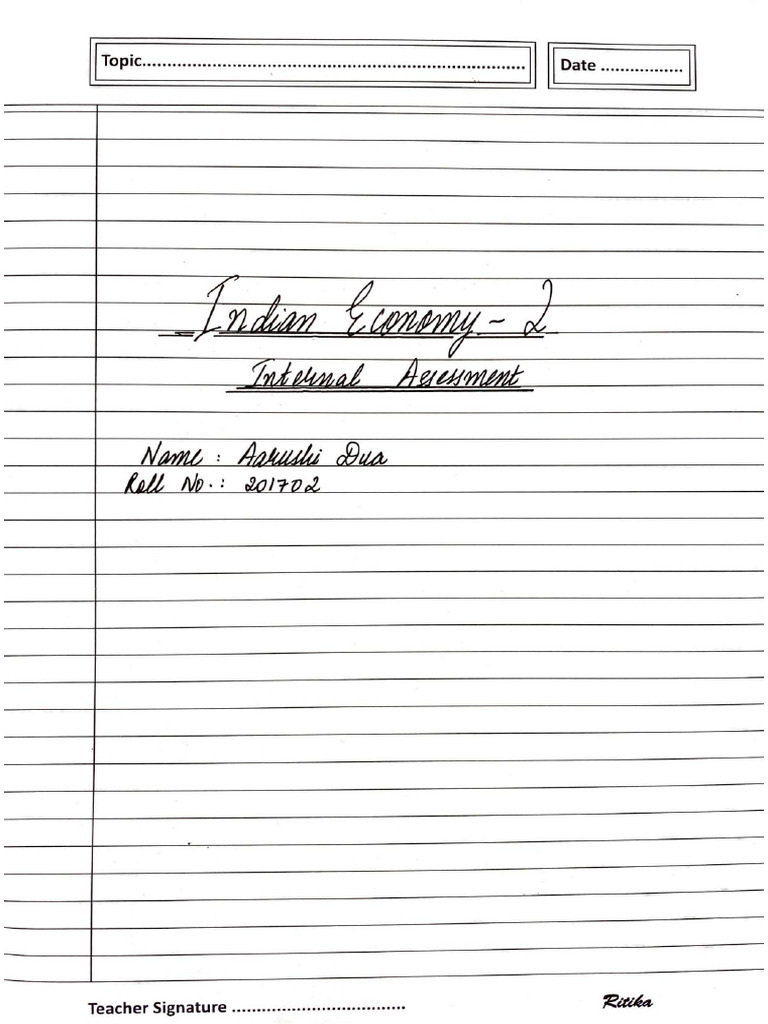 Aarushi Dua IED | PDF