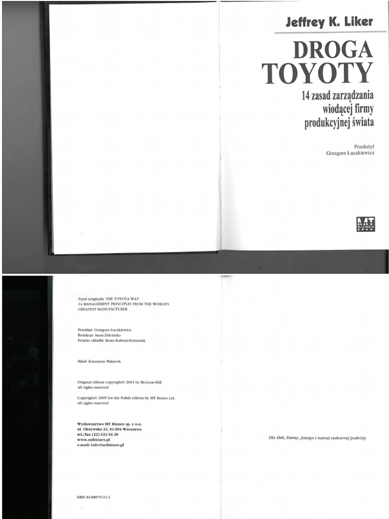 Droga Toyoty | PDF