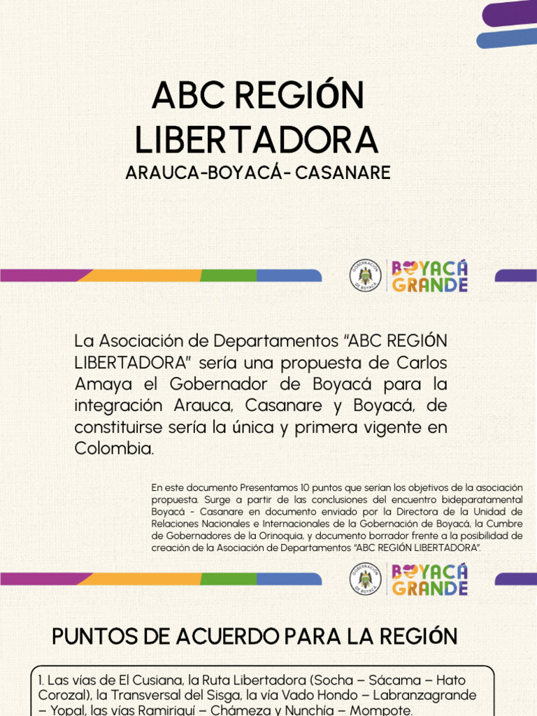 ABC REGION LIBERTADORA | PDF | Planificación