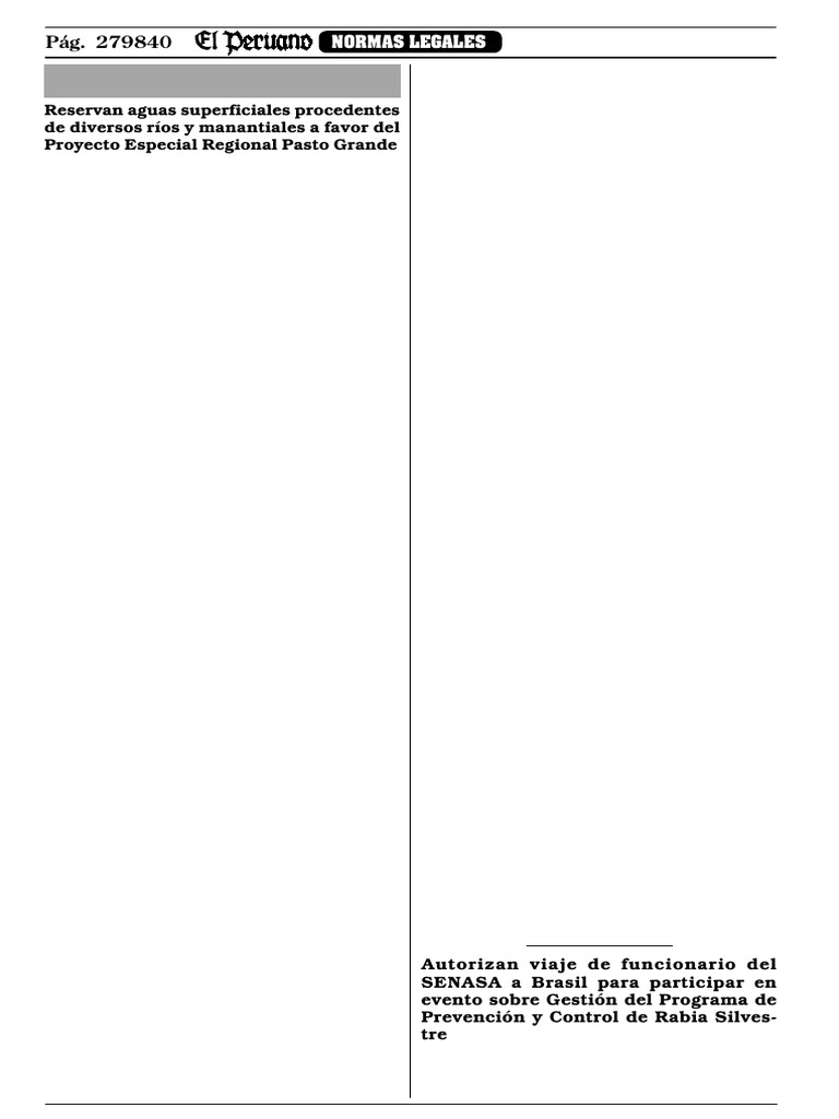 D.S. #039-2004-Ag-6 | PDF | Riego | Reservorio