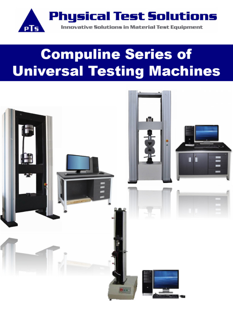 Compuline Universal Testing Machines | PDF | Physical Sciences