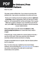 Crochet Penis and Scrotum Pattern | PDF | Crochet | Textile Arts