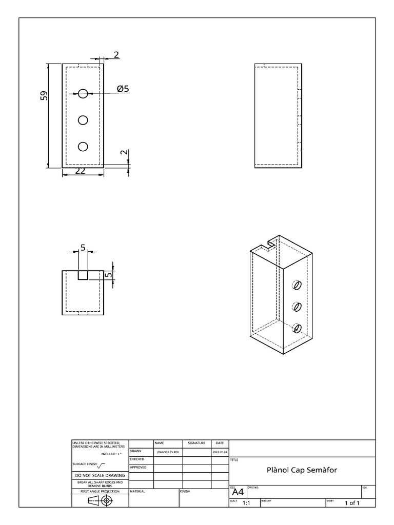 Plànol Cap Semàfor | PDF