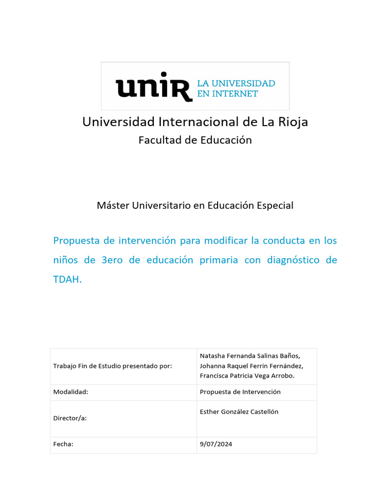 10072024_175358tfmredproyectum (1) | PDF | Desorden hiperactivo y ...