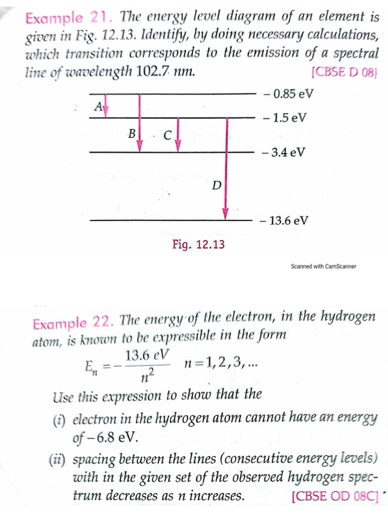 Atom Practice Questions Pdf