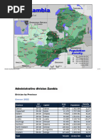 Zimbabwe Distance Map | PDF | Business