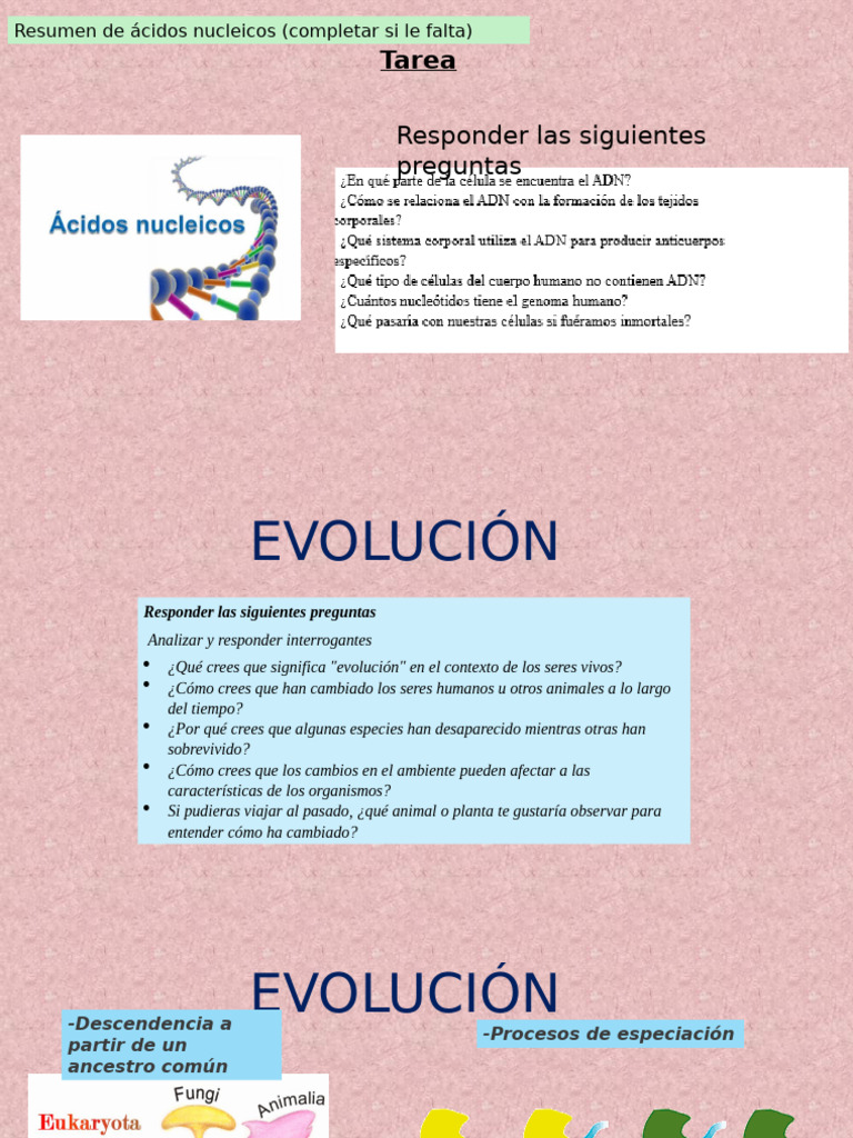 Evolución - Introducción | PDF