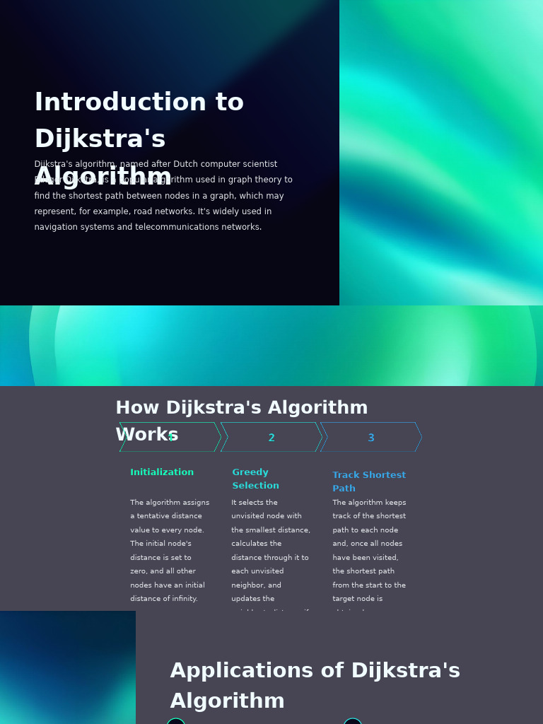 Introduction To Dijkstras Algorithm | PDF