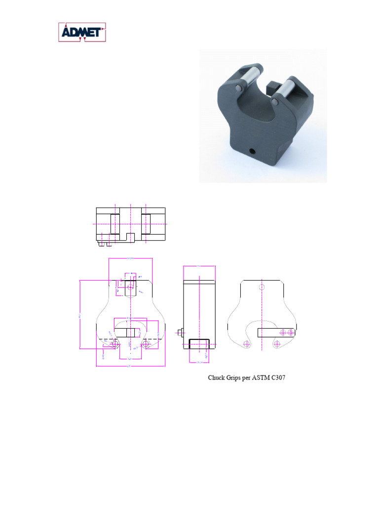 ADMET - ASTM C307 Test Fixture | PDF