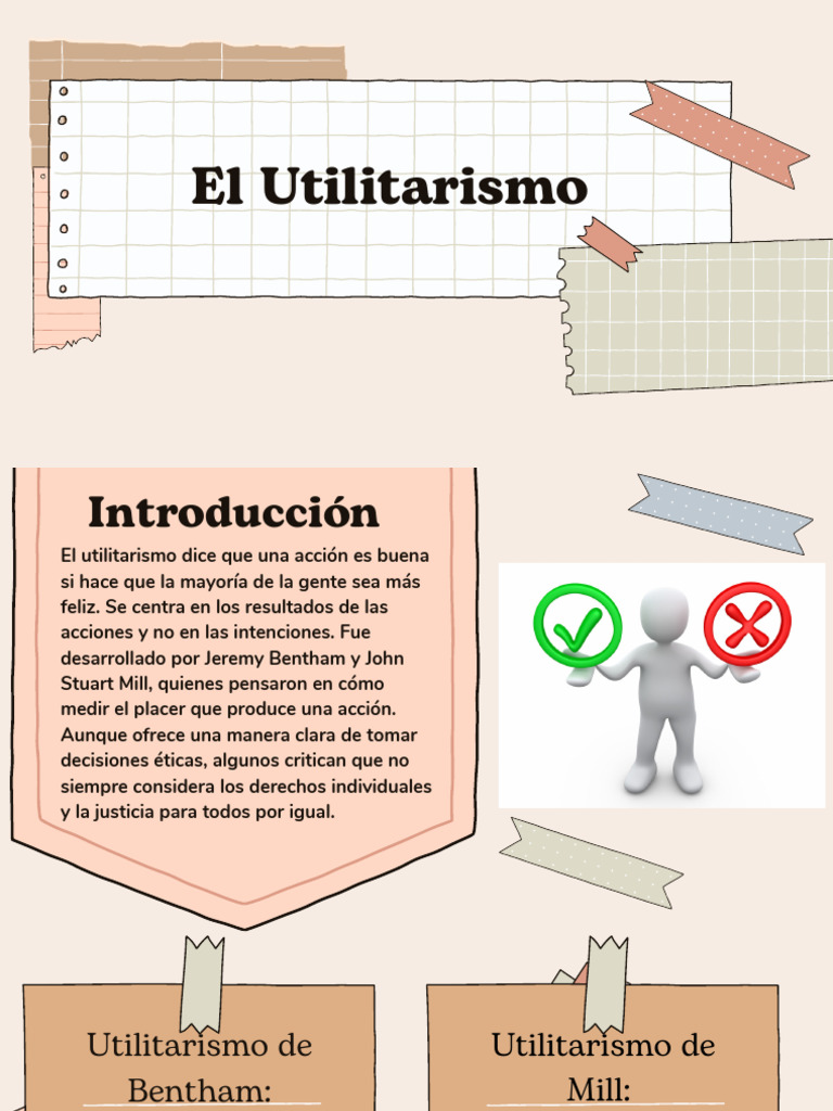 Utilitarismo: Bentham y Mill | PDF | Utilitarismo | John Stuart Mill