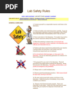 Flinn Safety Quiz | PDF | Glasses | Laboratories