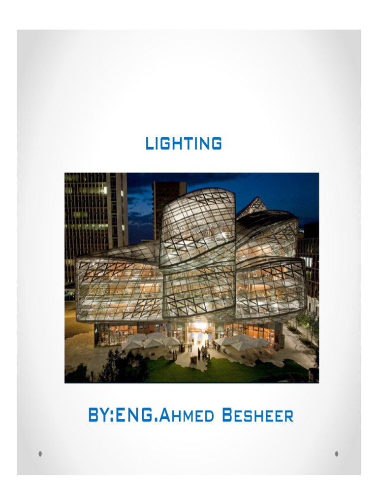 Lighting | PDF | Light Emitting Diode | Lighting
