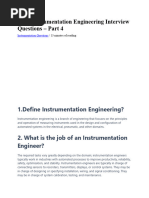 100 Instrumentation Interview Questions and Answers | PDF | Flow ...
