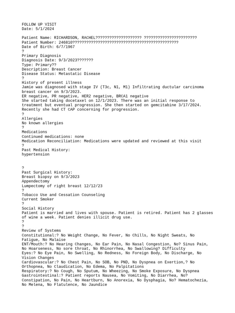 Ascii Copy 2 | PDF | Breast Cancer | Human Nose